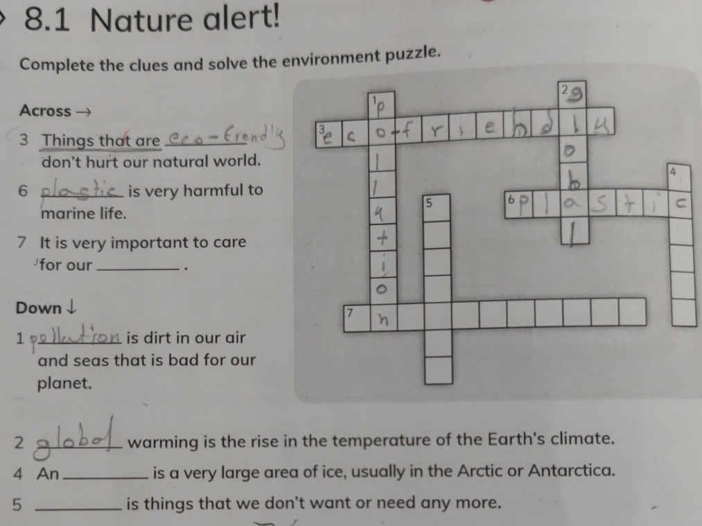 Complete the clues and solve the environment | StudyX