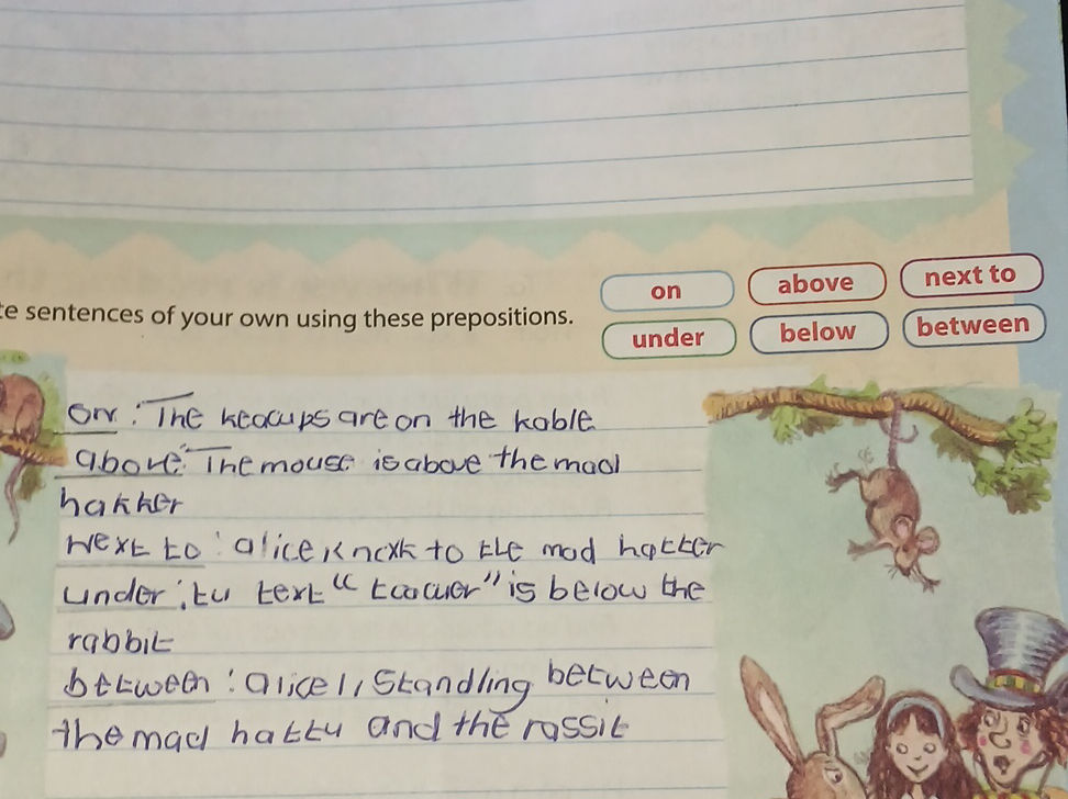 Create sentences of your own using these | StudyX