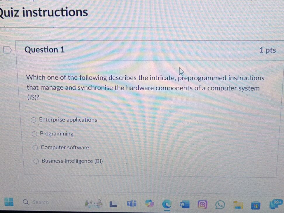 Which one of the following describes the | StudyX