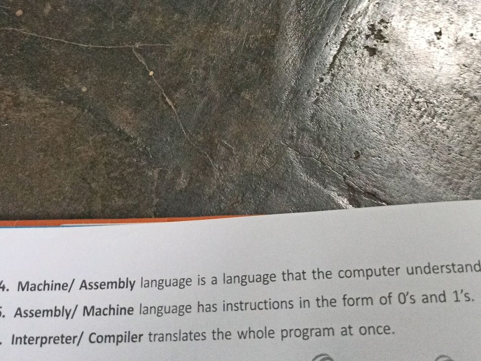 4. Machine/ Assembly language is a language | StudyX