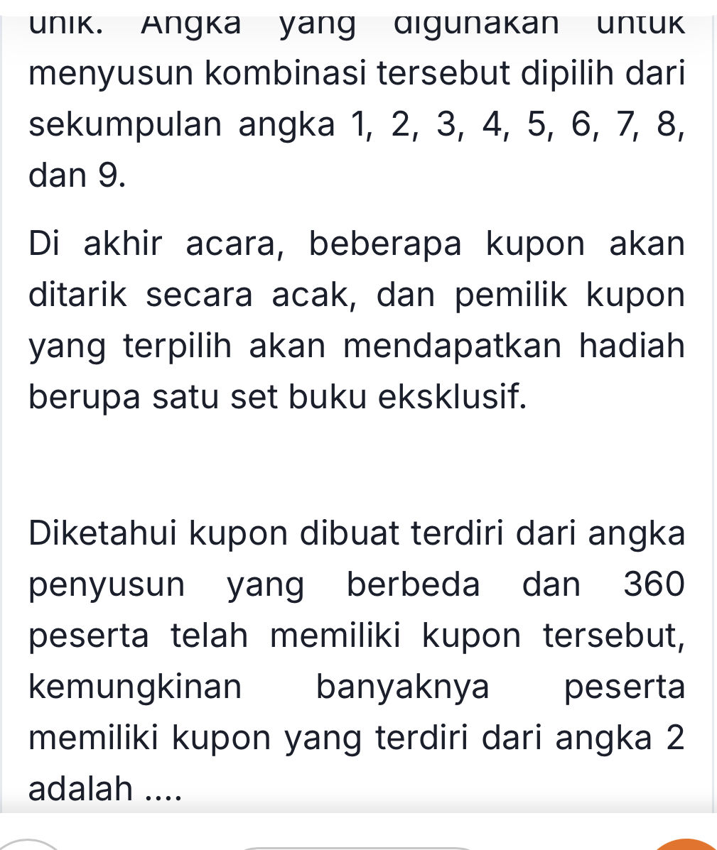 Angka yang digunakan untuk menyusun | StudyX