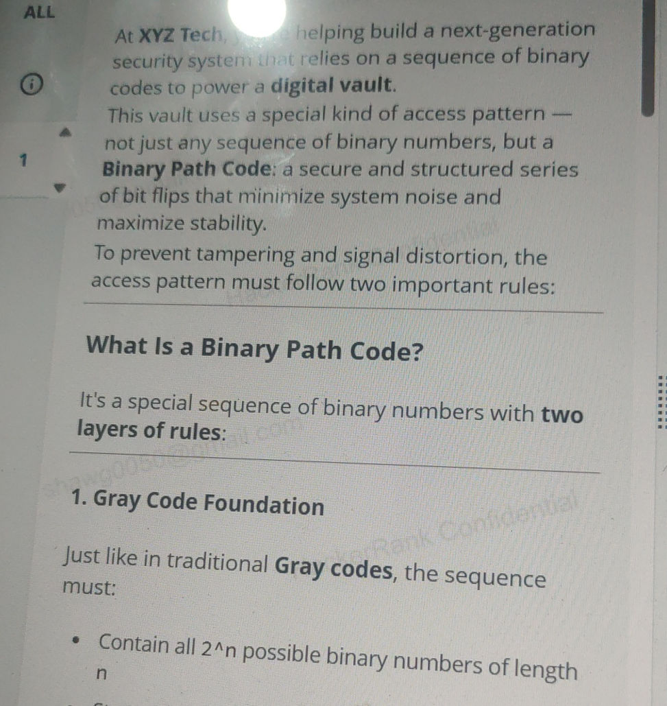 What Is a Binary Path Code? It's a special | StudyX