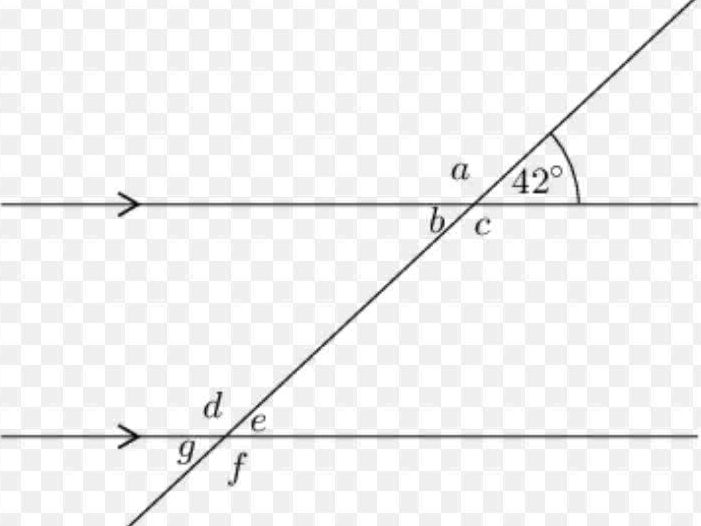 The image shows two parallel lines | StudyX