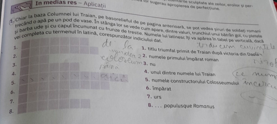 titlu triumfal primit de Traian după