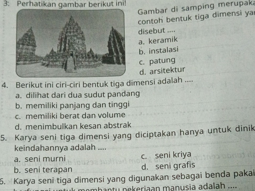 3. Perhatikan gambar berikut ini! Gambar di | StudyX