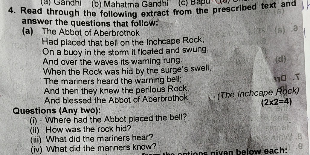 4. Read through the following extract from | StudyX