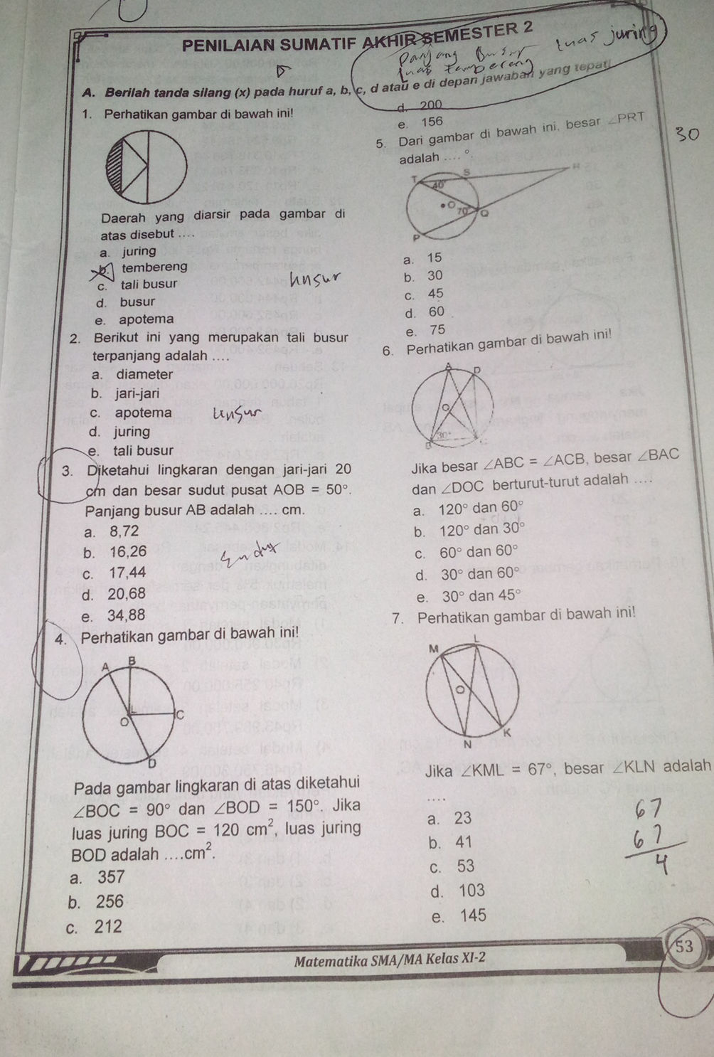 1. Perhatikan gambar di bawah ini! Daerah | StudyX