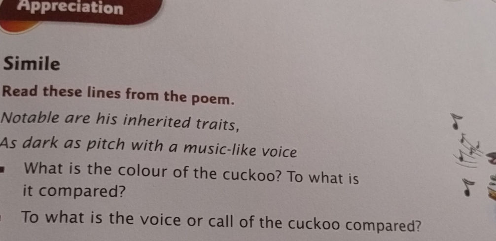 Read these lines from the poem. Notable are | StudyX