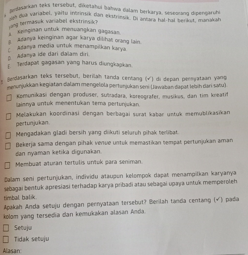 Berdasarkan teks tersebut, diketahui bahwa | StudyX