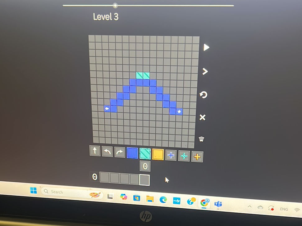Level 3 The image shows a grid-based | StudyX