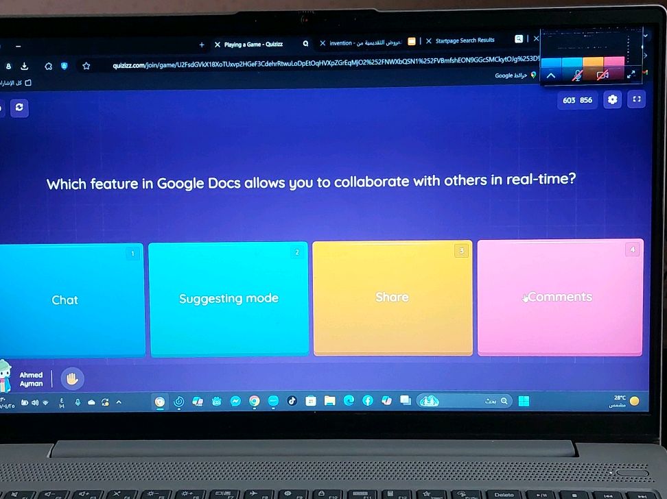 Which feature in Google Docs allows you to | StudyX