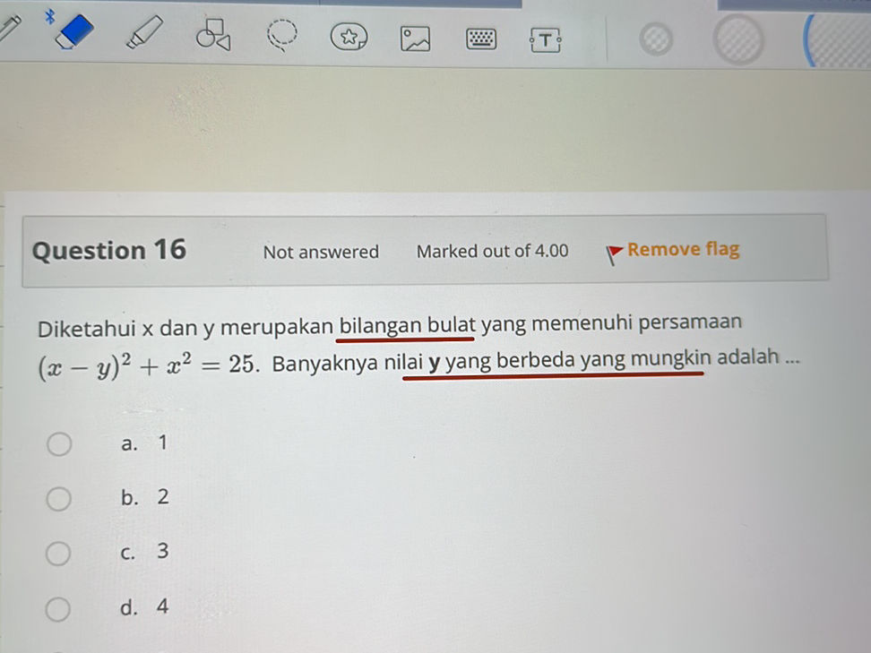Diketahui x dan y merupakan bilangan bulat | StudyX