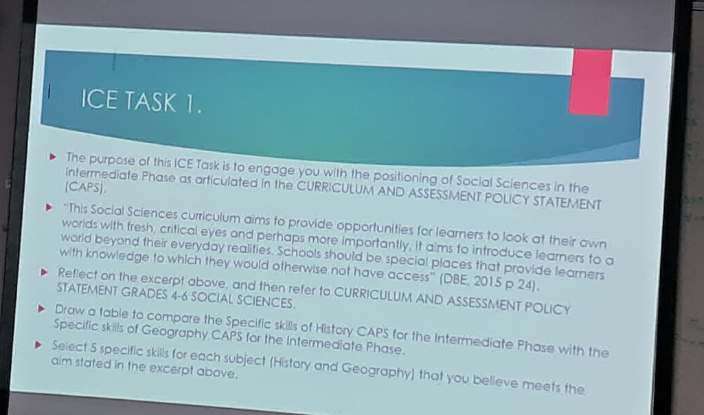 ICE TASK 1. The purpose of this ICE Task is | StudyX