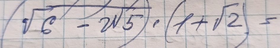 Simplifying radical expressions: $\sqrt{6} - | StudyX