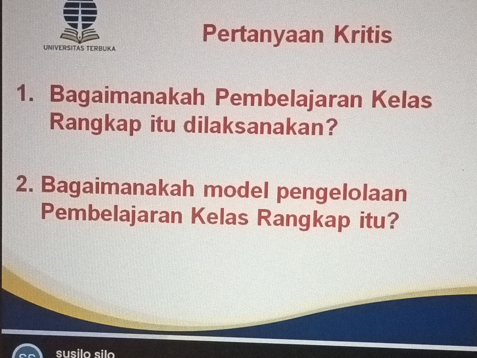 1. Bagaimanakah Pembelajaran Kelas Rangkap | StudyX