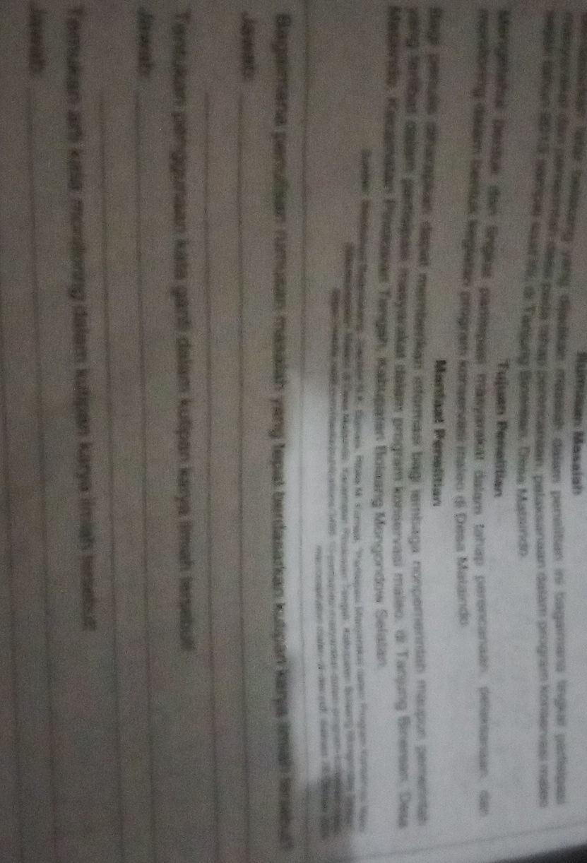 Bagaimana penulisan rumusan masalah yang | StudyX