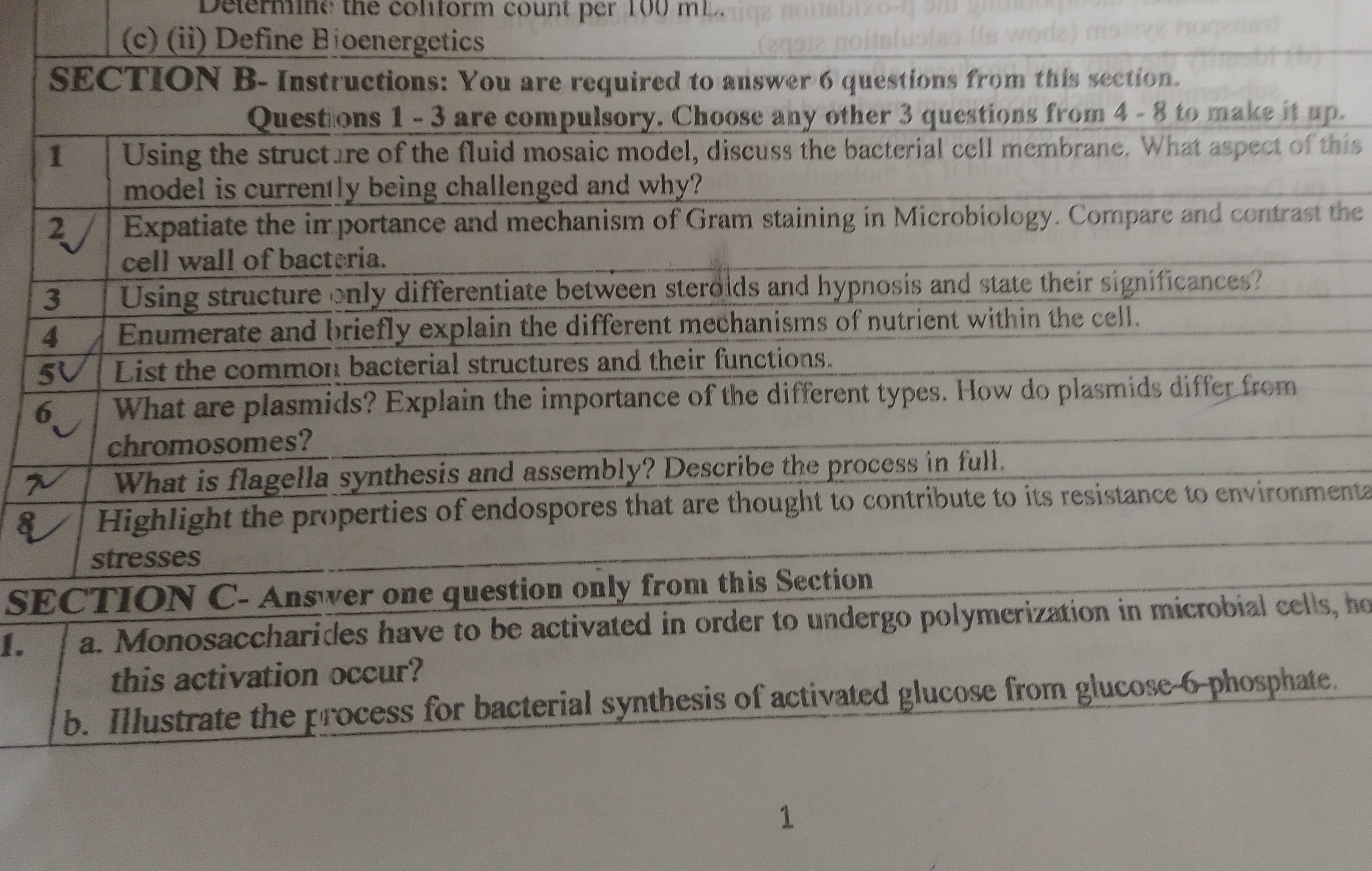 SECTION B- Instructions: You are required to | StudyX