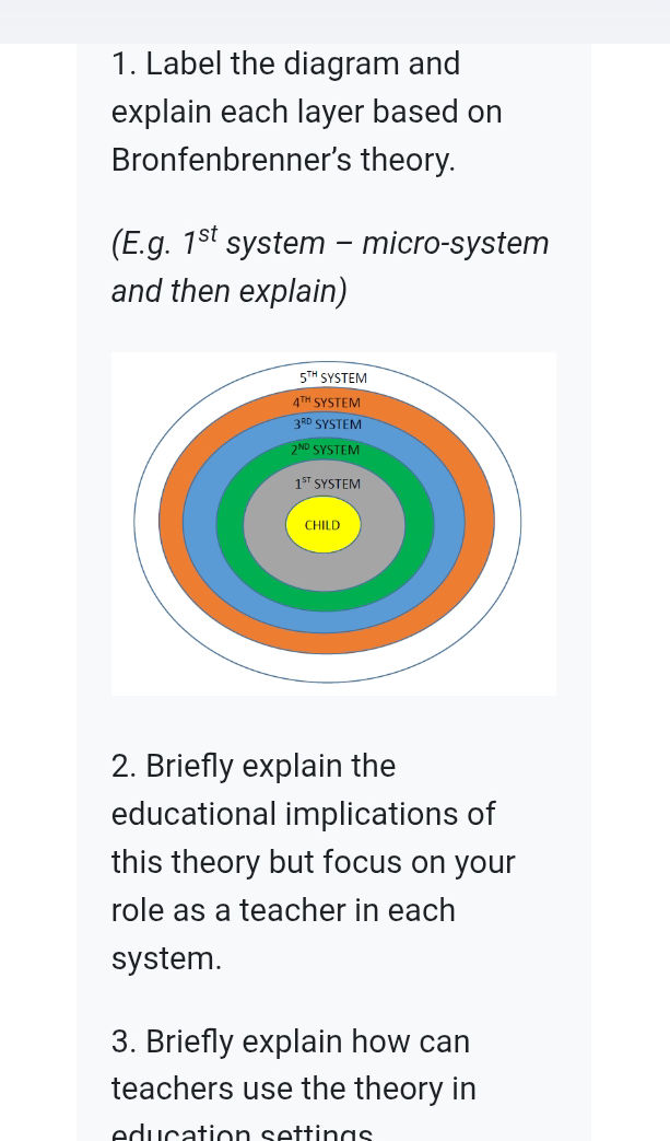 1. Label the diagram and explain each layer | StudyX