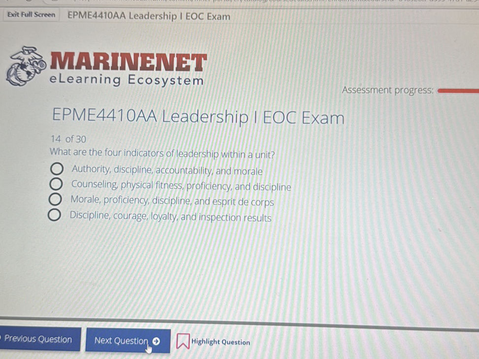 What are the four indicators of leadership | StudyX