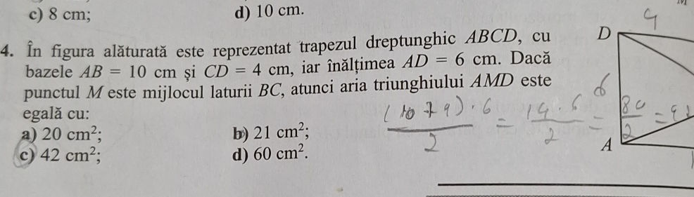 4. În figura alăturată este reprezentat | StudyX