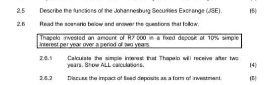 2.5 Describe the functions of the | StudyX