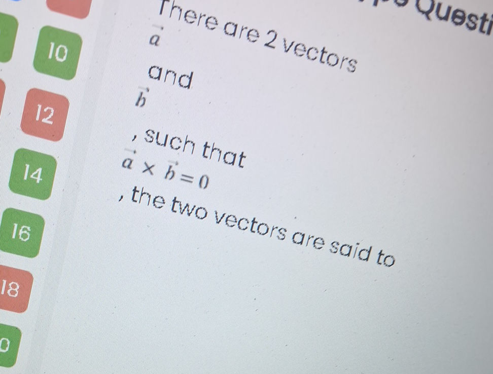 There are 2 vectors ${a}$ and ${b}$ , such | StudyX