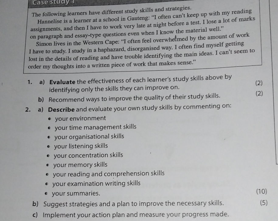 1. a) Evaluate the effectiveness of each | StudyX