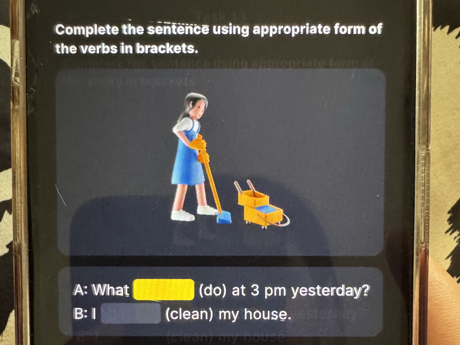 Complete the sentence using appropriate form | StudyX
