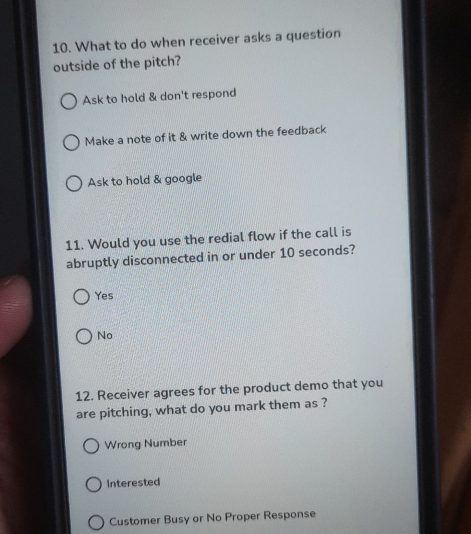 10. What to do when receiver asks a question | StudyX