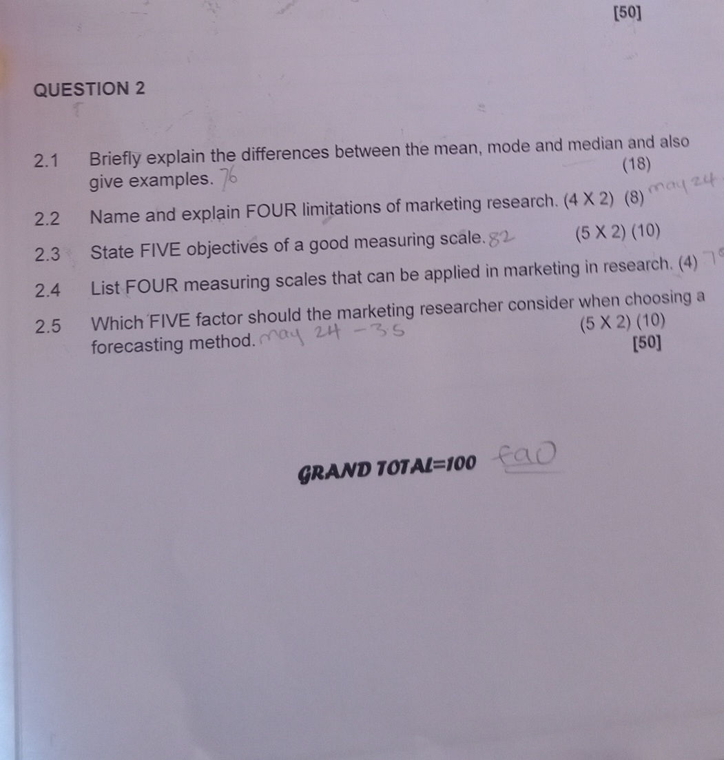 2.1 Briefly explain the differences between | StudyX