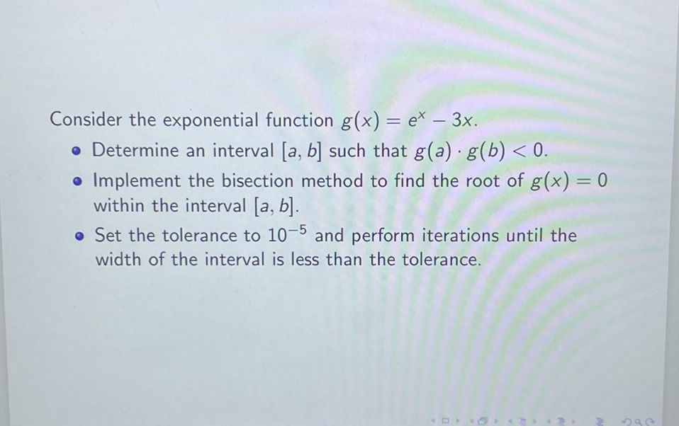 Consider the exponential function $g(x) = | StudyX