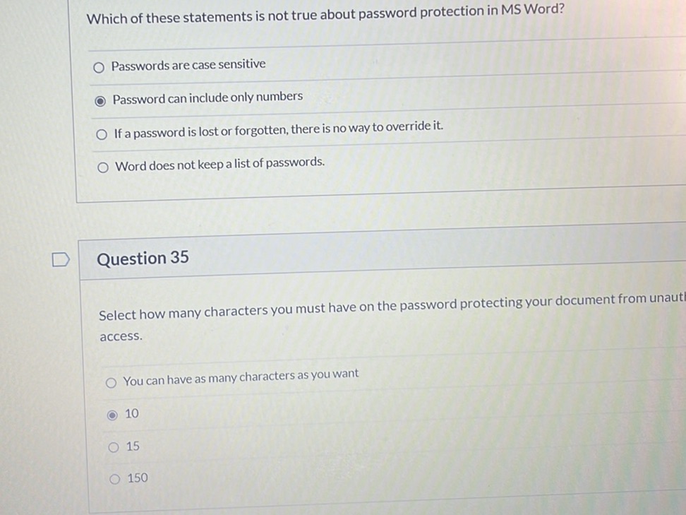 Which of these statements is not true about | StudyX