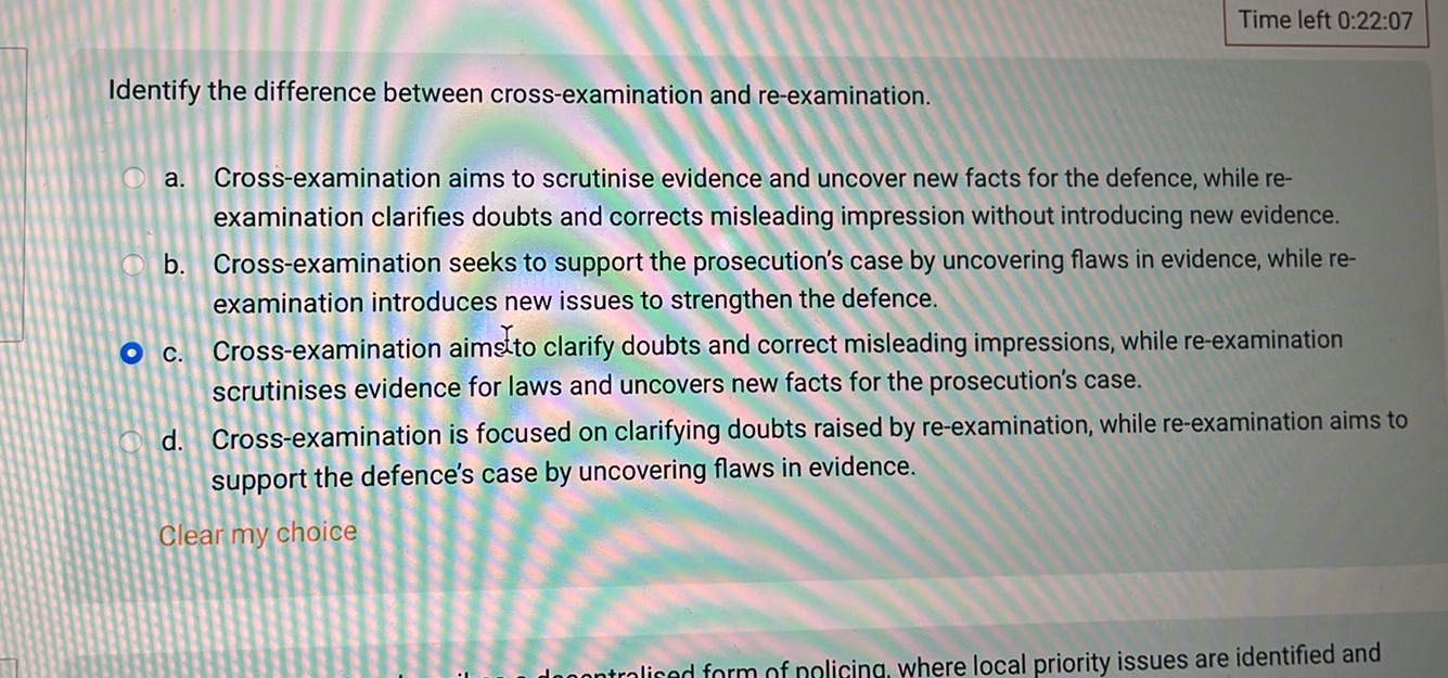 Identify the difference between | StudyX