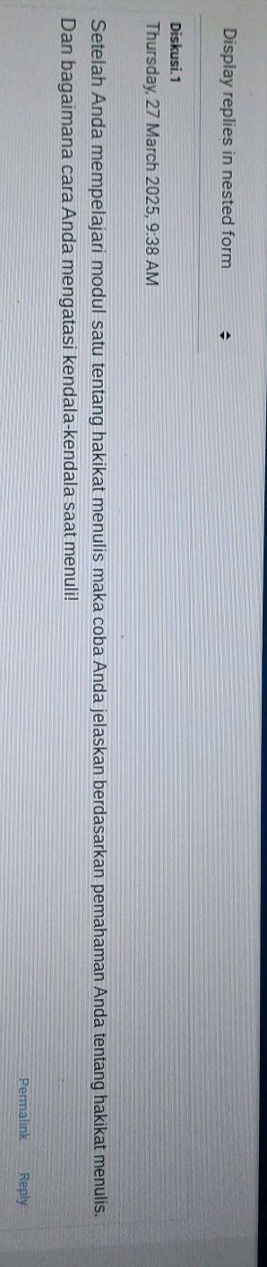 Setelah Anda mempelajari modul satu tentang | StudyX