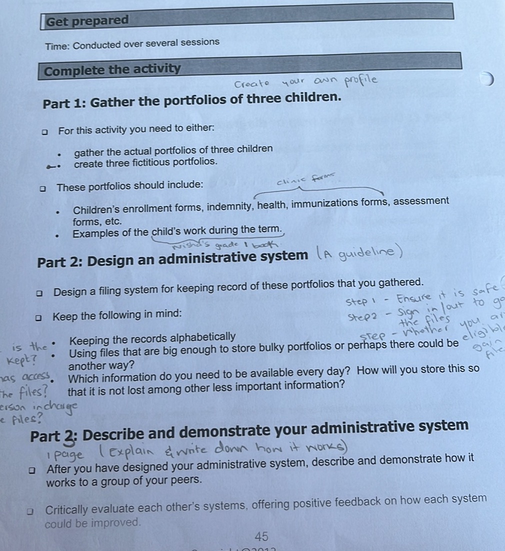 Part 1: Gather the portfolios of three | StudyX