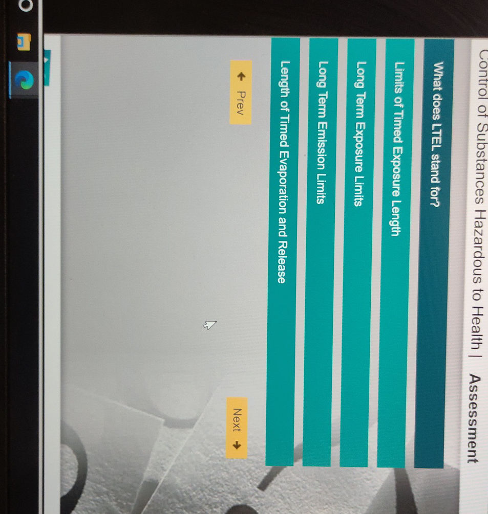 What does LTEL stand for? Limits of Timed | StudyX