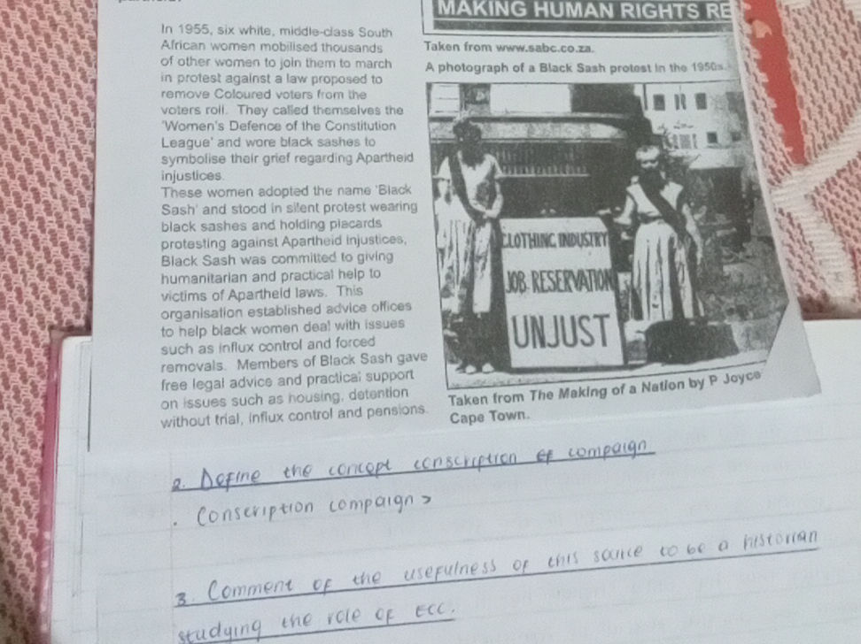 2. Define the concept conscription of | StudyX