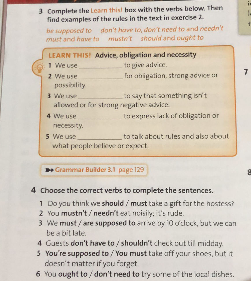 3 Complete the Learn this! box with the | StudyX