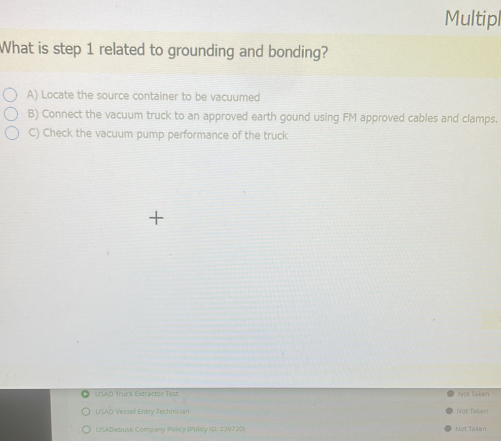 What is step 1 related to grounding and | StudyX