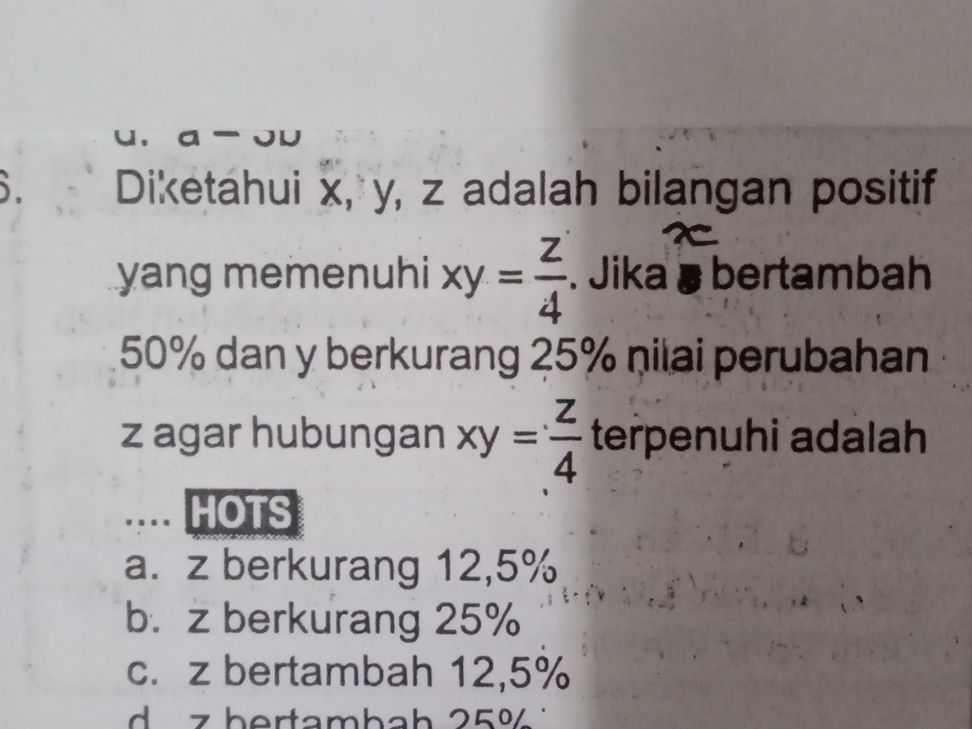 Diketahui x, y, z adalah bilangan positif | StudyX