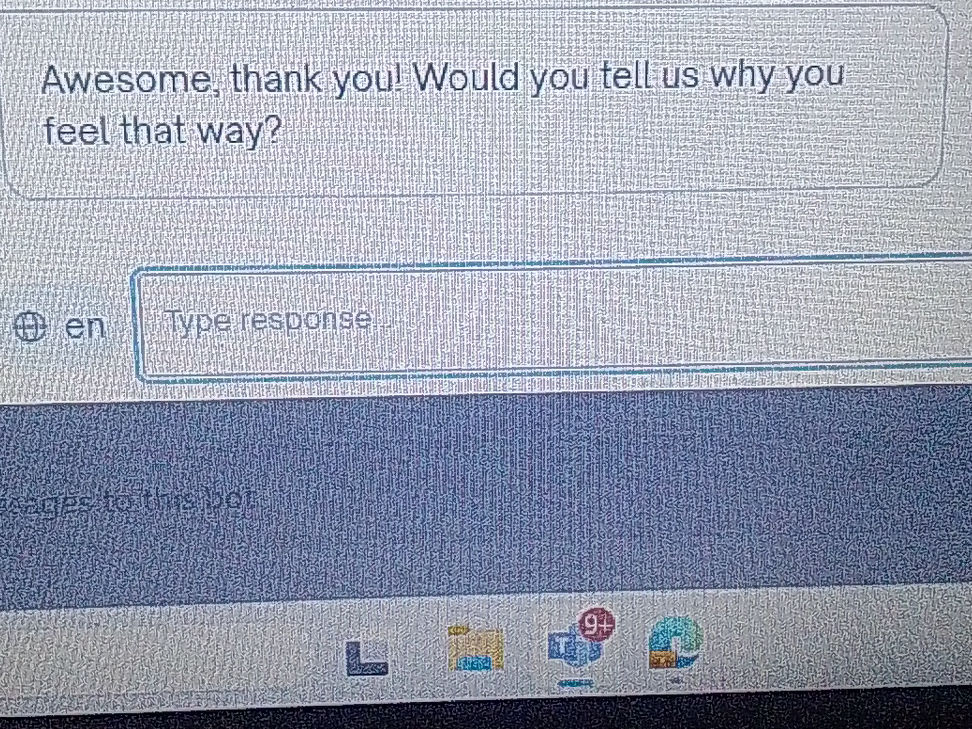 Awesome, thank you! Would you tell us why
