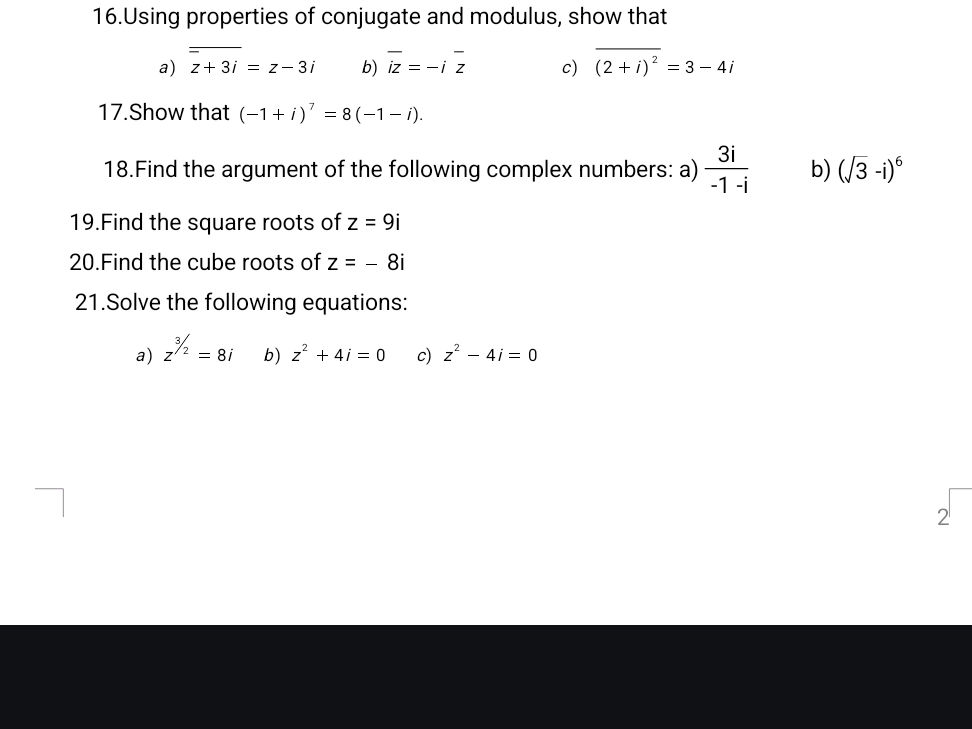 16. Using properties of conjugate and | StudyX