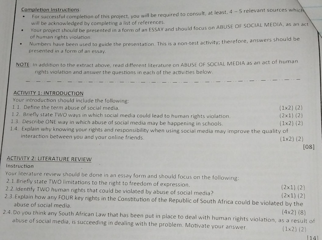 Completion Instructions: * For successful | StudyX