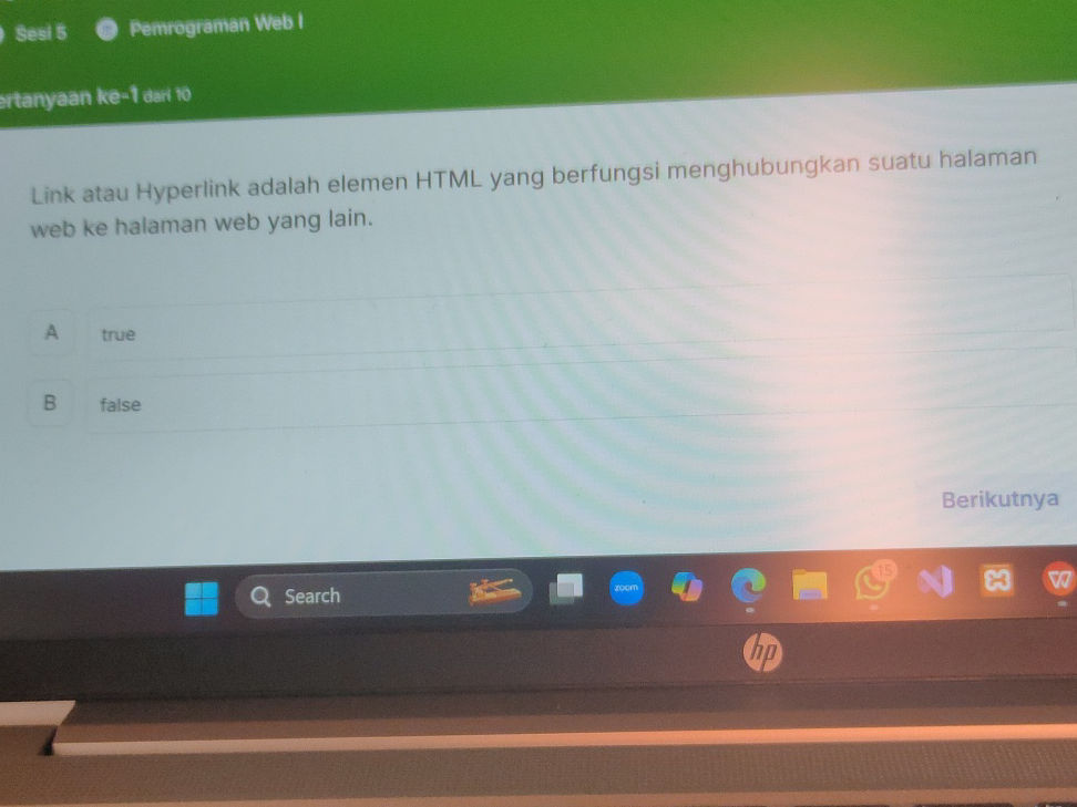 Link atau Hyperlink adalah elemen HTML yang | StudyX