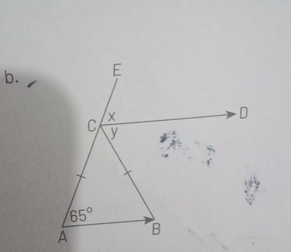 In the given figure, find the value of angle | StudyX