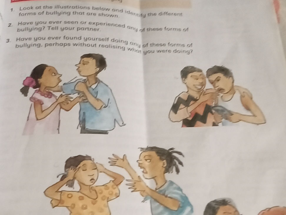 1. Look at the illustrations below and | StudyX