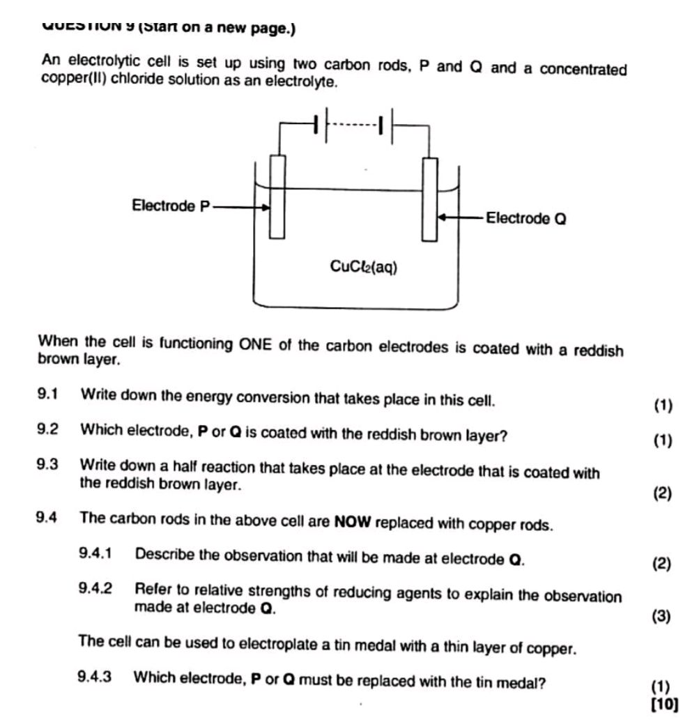 QUESTION 9 (Start on a new page.) An | StudyX