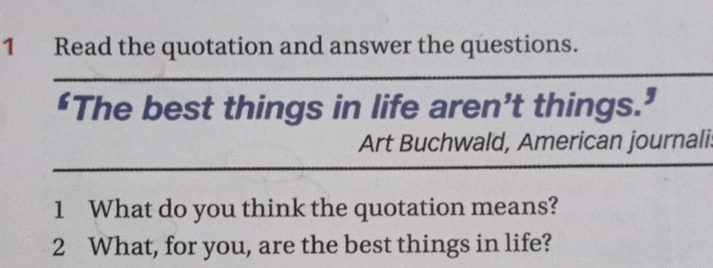 Read the quotation and answer the questions. | StudyX
