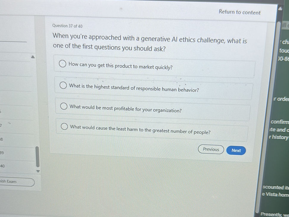 When you're approached with a generative AI | StudyX