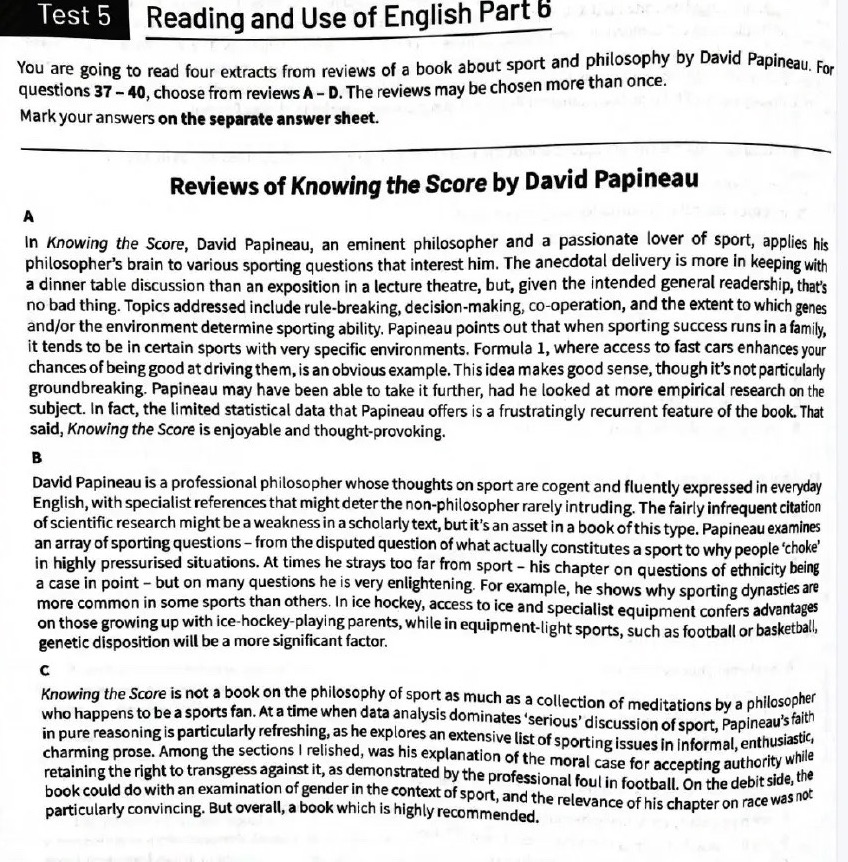 You are going to read four extracts from | StudyX